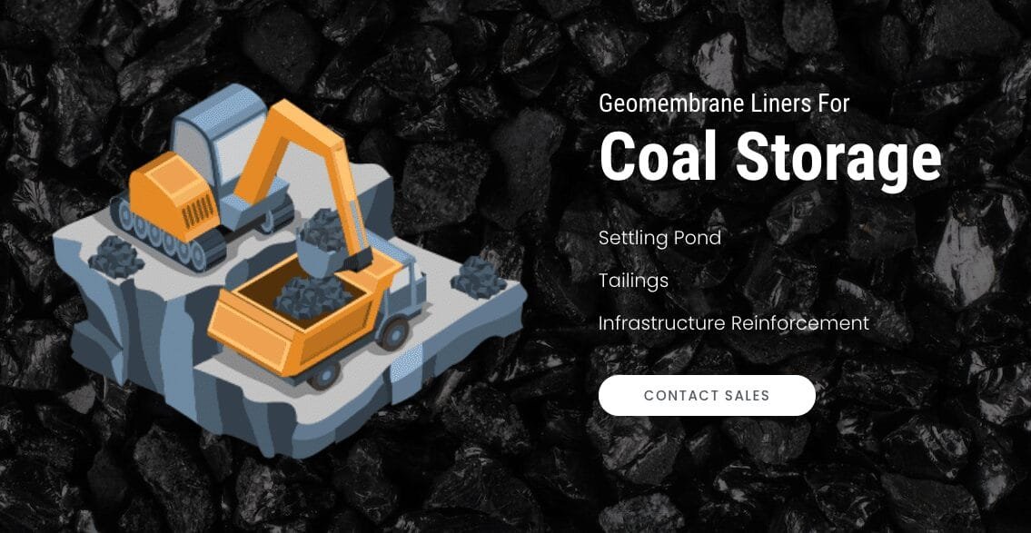 Coal Storage Using Geomembrane Liner Systems